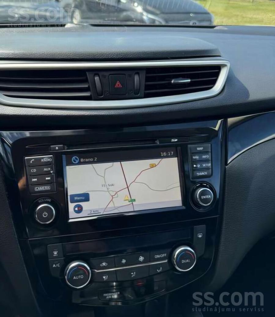 Balts Nissan Qashqai 2015 Telšiai, ar dzinēja tilpumu 1.50 L un nobraukumu 231 tūkst. km par 7690 €, foto 16 vietnē AUTOMOTO.COM.LV