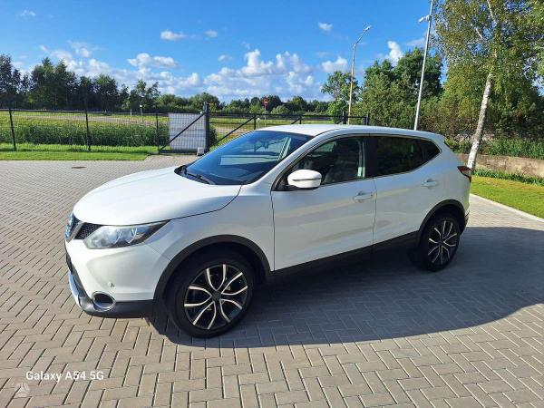 Balts Nissan Qashqai 2015 Kauņa, ar dzinēja tilpumu 1.46 L un nobraukumu 229 tūkst. km par 7250 €, foto 4 vietnē AUTOMOTO.COM.LV