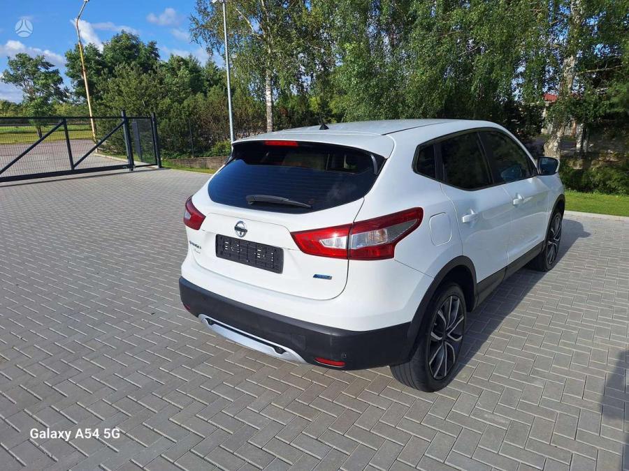 Белый Ниссан Кашкай 2015 в Каунас, объемом двигателя 1.46 л и пробегом 229 тыс. км за 7250 €, фото 8 на AUTOMOTO.COM.LV