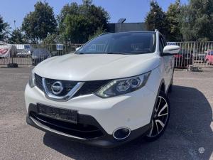 White Nissan Qashqai 2015 in Alytus, with an engine capacity of 1.46 L and mileage of 239 thousand km for 9200 €, photo 3 on AUTOMOTO.COM.LV