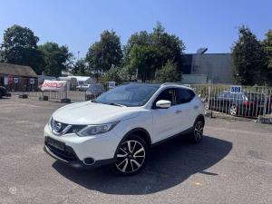 White Nissan Qashqai 2015 in Alytus, with an engine capacity of 1.46 L and mileage of 239 thousand km for 9200 €, photo 7 on AUTOMOTO.COM.LV