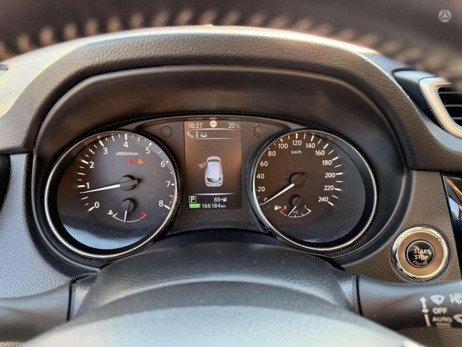 Белый Ниссан Кашкай 2015 в Каунас, объемом двигателя 1.20 л и пробегом 166 тыс. км за 10100 €, фото 16 на AUTOMOTO.COM.LV
