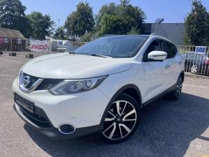 White Nissan Qashqai 2015 in Alytus, with an engine capacity of 1.46 L and mileage of 220 thousand km for 9200 €, photo 4 on AUTOMOTO.COM.LV