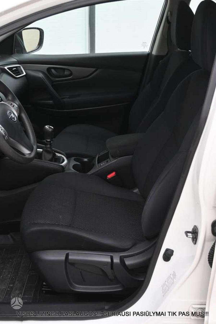 Balts Nissan Qashqai 2015 Kretinga, ar dzinēja tilpumu 1.20 L un nobraukumu 138 tūkst. km par 7350 €, foto 16 vietnē AUTOMOTO.COM.LV