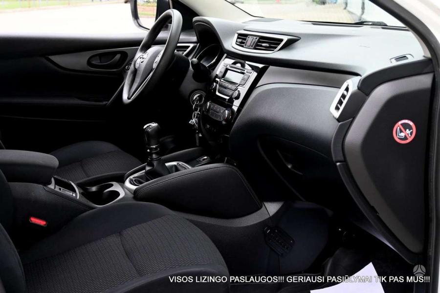 Balts Nissan Qashqai 2015 Kretinga, ar dzinēja tilpumu 1.20 L un nobraukumu 138 tūkst. km par 7350 €, foto 25 vietnē AUTOMOTO.COM.LV