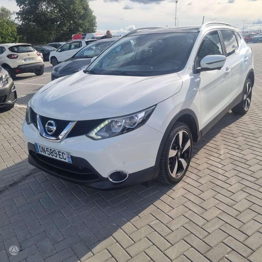 Balts Nissan Qashqai 2015 Tauragė, ar dzinēja tilpumu 1.60 L un nobraukumu 190 tūkst. km par 7250 €, foto 1 vietnē AUTOMOTO.COM.LV