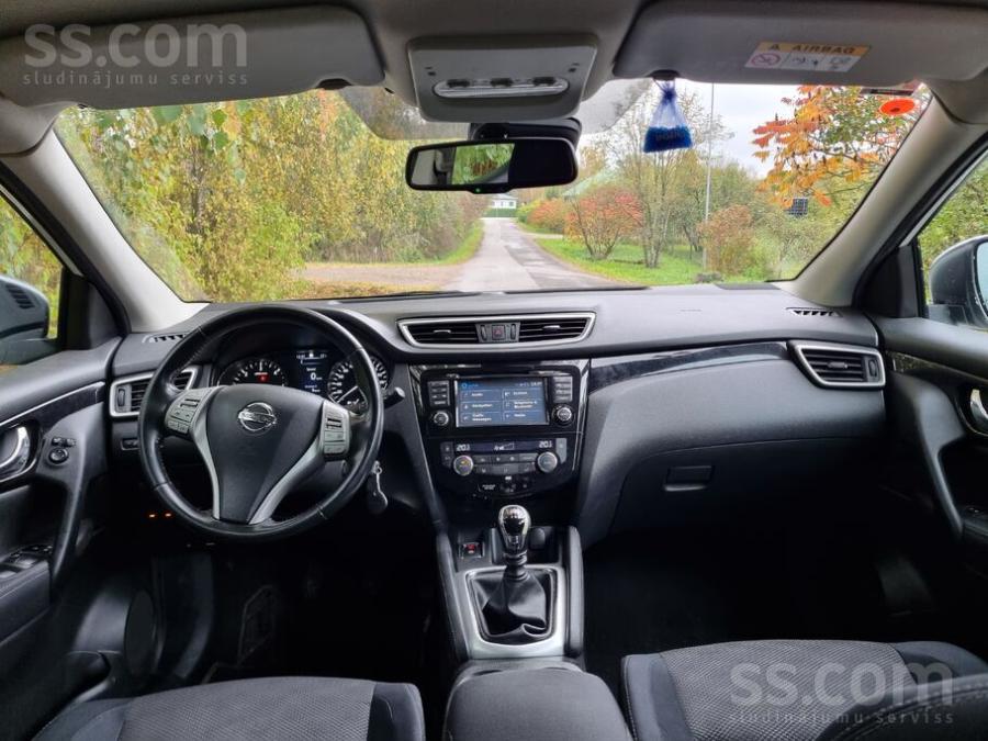 Balts Nissan Qashqai 2015 Ogre, ar dzinēja tilpumu 1.60 L un nobraukumu 209 tūkst. km par 7100 €, foto 7 vietnē AUTOMOTO.COM.LV