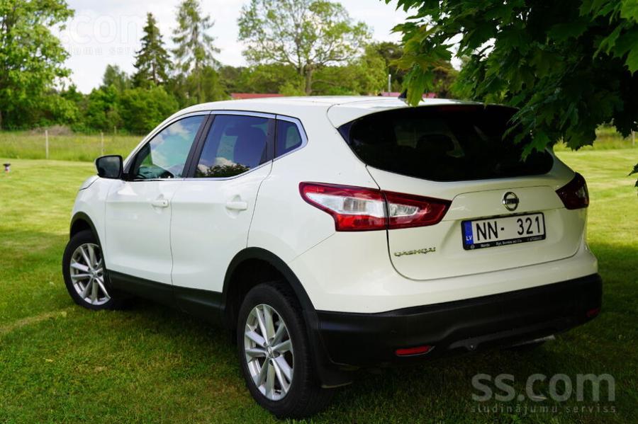 Balts Nissan Qashqai 2016 Rīga, ar dzinēja tilpumu 1.20 L un nobraukumu 180 tūkst. km par 3400 €, foto 6 vietnē AUTOMOTO.COM.LV