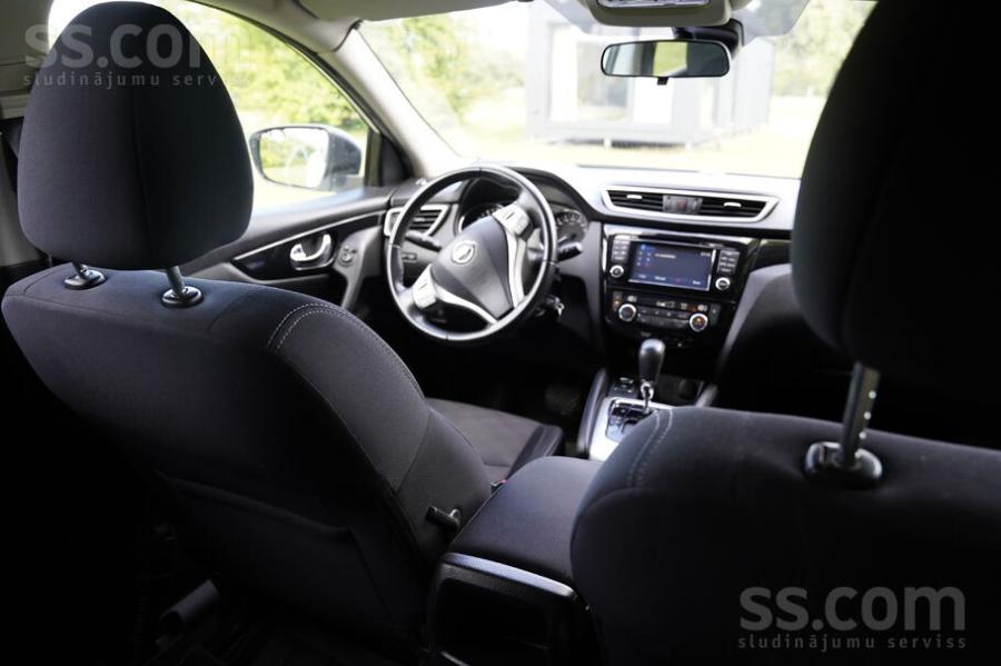 Balts Nissan Qashqai 2016 Rīga, ar dzinēja tilpumu 1.20 L un nobraukumu 180 tūkst. km par 3400 €, foto 8 vietnē AUTOMOTO.COM.LV