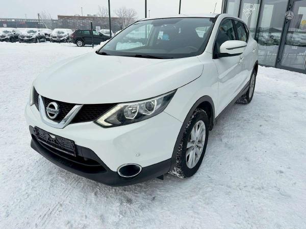 White Nissan Qashqai 2016 in Kaunas, with an engine capacity of 1.20 L and mileage of 234 thousand km for 6500 €, photo 1 on AUTOMOTO.COM.LV