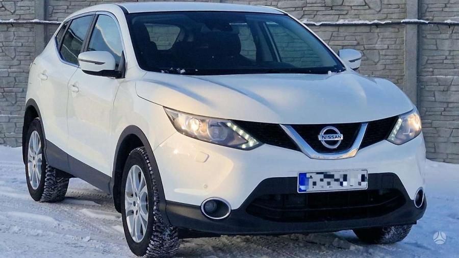 Balts Nissan Qashqai 2016 Tauragė, ar dzinēja tilpumu 1.20 L un nobraukumu 140 tūkst. km par 6999 €, foto 2 vietnē AUTOMOTO.COM.LV