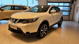 White Nissan Qashqai 2016 in Siauliai, with an engine capacity of 1.20 L and mileage of 99 thousand km for 10700 €, photo  on AUTOMOTO.COM.LV