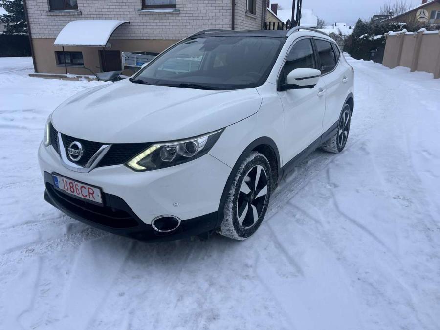 Balts Nissan Qashqai 2016 Jurbarkas, ar dzinēja tilpumu 1.60 L un nobraukumu 194 tūkst. km par 8300 €, foto 8 vietnē AUTOMOTO.COM.LV