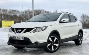Balts Nissan Qashqai 2016 Tauragė, ar dzinēja tilpumu 1.46 L un nobraukumu 188 tūkst. km par 7800 €, foto  vietnē AUTOMOTO.COM.LV