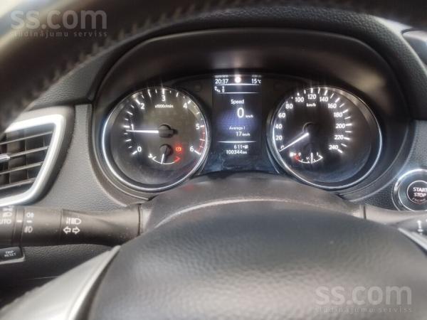 Balts Nissan Qashqai 2016 Rīga, ar dzinēja tilpumu 1.60 L un nobraukumu 100 tūkst. km par 9165 €, foto 6 vietnē AUTOMOTO.COM.LV