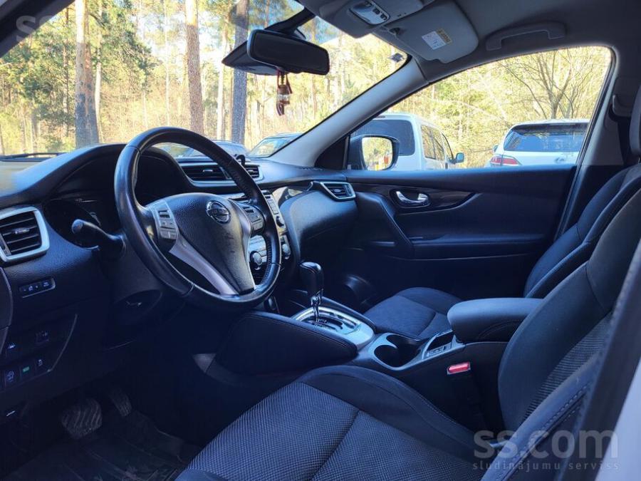 Balts Nissan Qashqai 2016 Rīga, ar dzinēja tilpumu 1.60 L un nobraukumu 140 tūkst. km par 7700 €, foto 10 vietnē AUTOMOTO.COM.LV