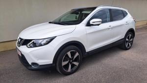 White Nissan Qashqai 2016 in Riga, with an engine capacity of 1.60 L and mileage of 189 thousand km for 10550 €, photo  on AUTOMOTO.COM.LV