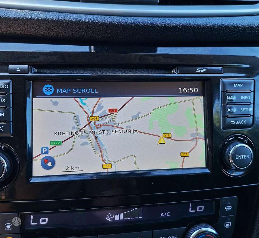 White Nissan Qashqai 2016 in Kretinga, with an engine capacity of 1.20 L and mileage of 123 thousand km for 9199 €, photo 33 on AUTOMOTO.COM.LV