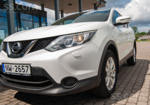 Balts Nissan Qashqai 2016 Cēsis, ar dzinēja tilpumu 1.20 L un nobraukumu 162 tūkst. km par 8250 €, foto 10 vietnē AUTOMOTO.COM.LV