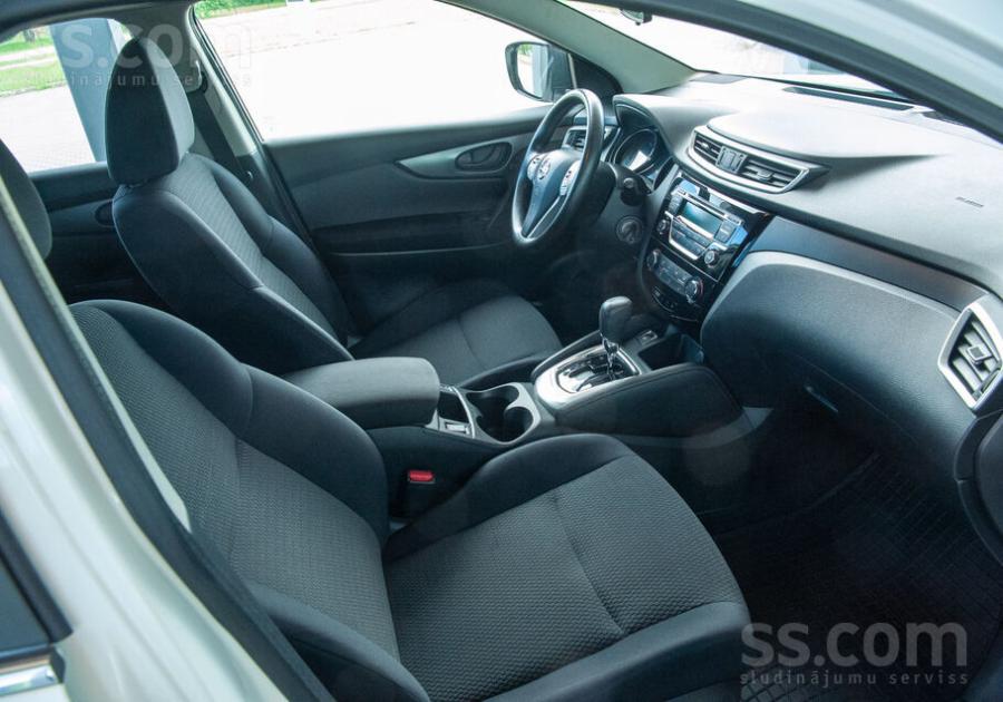 Balts Nissan Qashqai 2016 Cēsis, ar dzinēja tilpumu 1.20 L un nobraukumu 162 tūkst. km par 8250 €, foto 22 vietnē AUTOMOTO.COM.LV