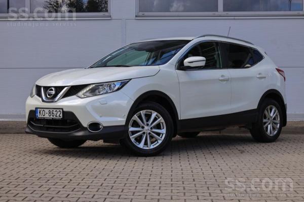 Белый Ниссан Кашкай 2016 в Рига, объемом двигателя 1.20 л и пробегом 0 тыс. км за 6995 €, фото 1 на AUTOMOTO.COM.LV