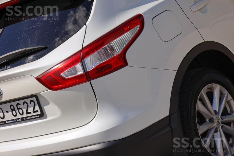 Balts Nissan Qashqai 2016 Rīga, ar dzinēja tilpumu 1.20 L un nobraukumu 0 tūkst. km par 6995 €, foto 9 vietnē AUTOMOTO.COM.LV