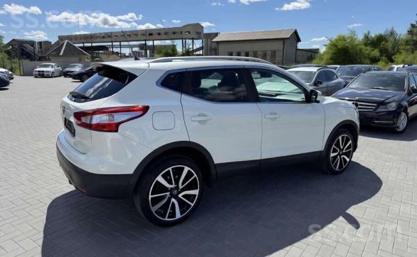 Balts Nissan Qashqai 2016 Telšiai, ar dzinēja tilpumu 1.60 L un nobraukumu 202 tūkst. km par 7690 €, foto 7 vietnē AUTOMOTO.COM.LV