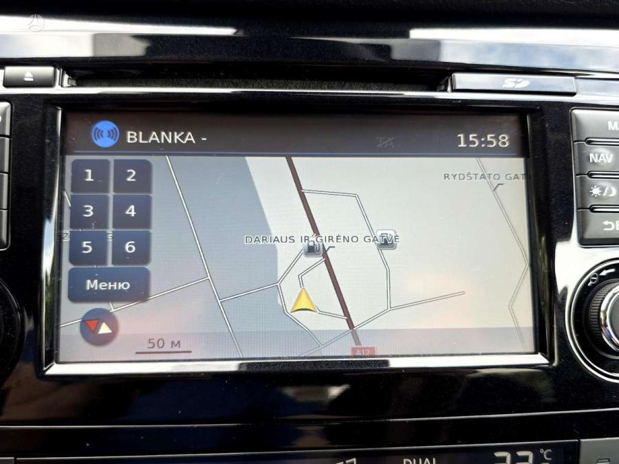 Белый Ниссан Кашкай 2016 в Таураге, объемом двигателя 1.20 л и пробегом 161 тыс. км за 6800 €, фото 27 на AUTOMOTO.COM.LV