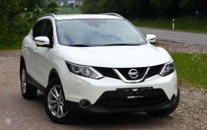 White Nissan Qashqai 2016 in Kretinga, with an engine capacity of 1.20 L and mileage of 142 thousand km for 9799 €, photo  on AUTOMOTO.COM.LV