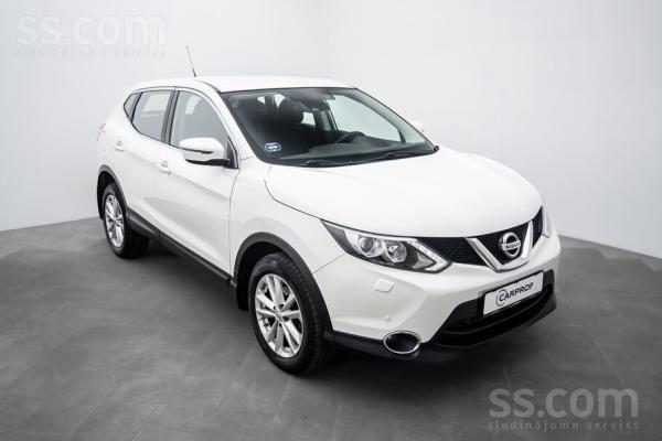 White Nissan Qashqai 2016 in Tallinn, with an engine capacity of 1.20 L and mileage of 102 thousand km for 9998 €, photo 5 on AUTOMOTO.COM.LV