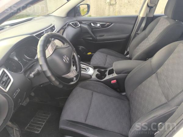 Balts Nissan Qashqai 2016 Rīga, ar dzinēja tilpumu 1.20 L un nobraukumu 192 tūkst. km par 7400 €, foto 10 vietnē AUTOMOTO.COM.LV