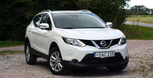Balts Nissan Qashqai 2016 Kretinga, ar dzinēja tilpumu 1.20 L un nobraukumu 142 tūkst. km par 9699 €, foto  vietnē AUTOMOTO.COM.LV