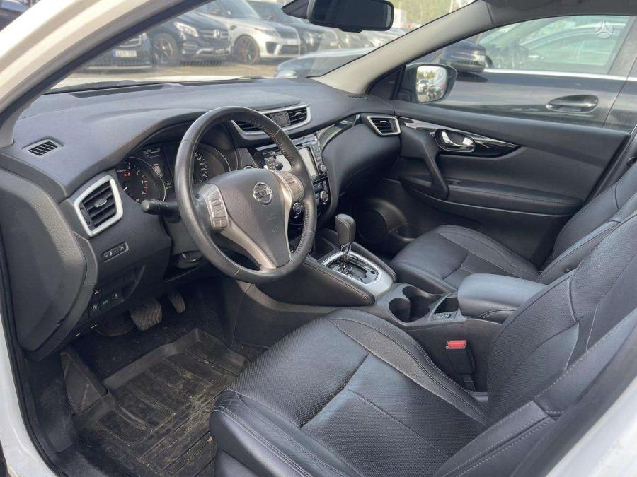 Balts Nissan Qashqai 2016 Viļņa, ar dzinēja tilpumu 1.20 L un nobraukumu 111 tūkst. km par 5200 €, foto 7 vietnē AUTOMOTO.COM.LV