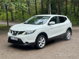 White Nissan Qashqai 2016 in Riga, with an engine capacity of 1.20 L and mileage of 0 thousand km for 8499 €, photo  on AUTOMOTO.COM.LV
