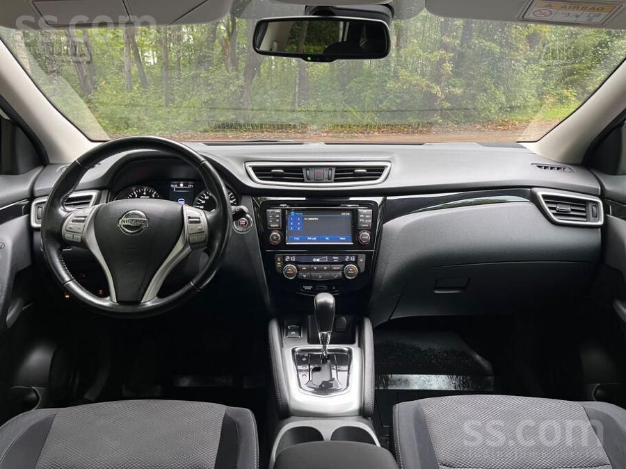 White Nissan Qashqai 2016 in Riga, with an engine capacity of 1.20 L and mileage of 0 thousand km for 8499 €, photo 11 on AUTOMOTO.COM.LV