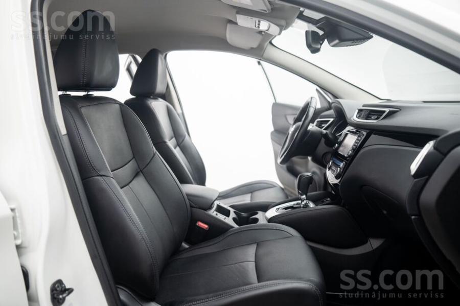Balts Nissan Qashqai 2016 Tallina, ar dzinēja tilpumu 1.20 L un nobraukumu 103 tūkst. km par 9998 €, foto 13 vietnē AUTOMOTO.COM.LV