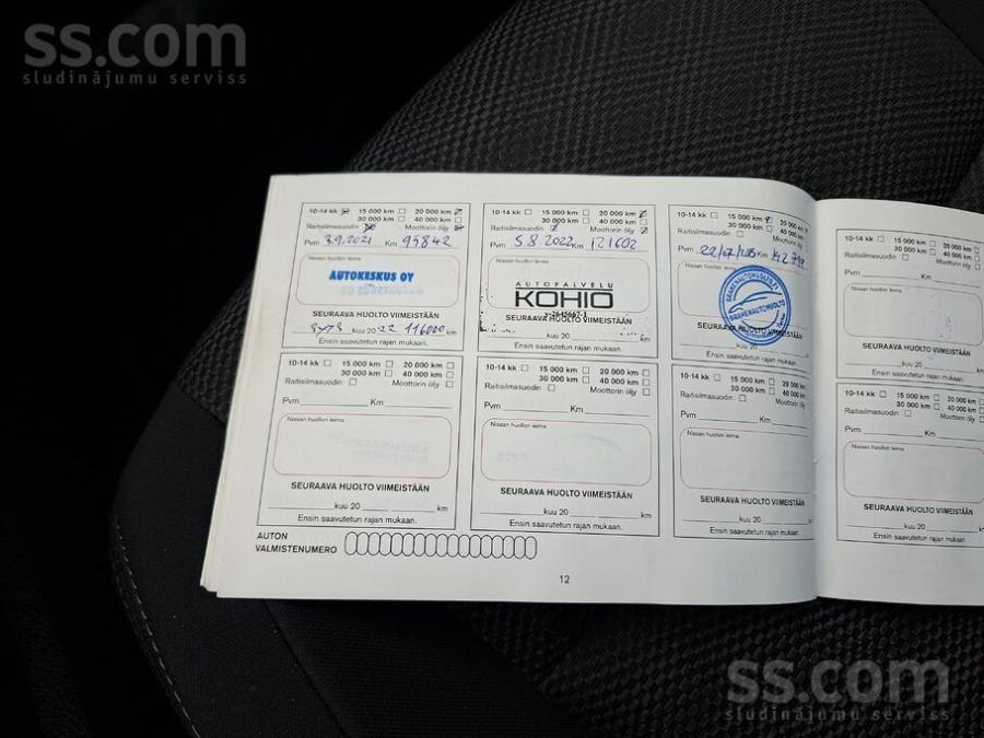 White Nissan Qashqai 2017 in Jelgava, with an engine capacity of 1.20 L and mileage of 165 thousand km for 8290 €, photo 18 on AUTOMOTO.COM.LV