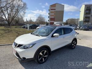 Balts Nissan Qashqai 2017 Ventspils, ar dzinēja tilpumu 1.60 L un nobraukumu 146 tūkst. km par 9800 €, foto  vietnē AUTOMOTO.COM.LV