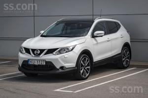 Balts Nissan Qashqai 2017 Rīga, ar dzinēja tilpumu 1.20 L un nobraukumu 186 tūkst. km par 6990 €, foto  vietnē AUTOMOTO.COM.LV