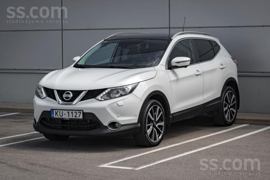 Balts Nissan Qashqai 2017 Rīga, ar dzinēja tilpumu 1.20 L un nobraukumu 186 tūkst. km par 6990 €, foto 1 vietnē AUTOMOTO.COM.LV
