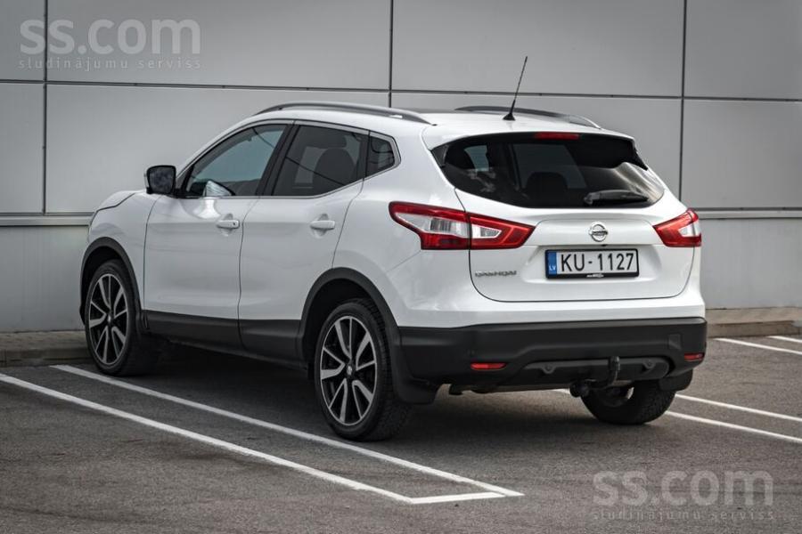Balts Nissan Qashqai 2017 Rīga, ar dzinēja tilpumu 1.20 L un nobraukumu 186 tūkst. km par 6990 €, foto 7 vietnē AUTOMOTO.COM.LV