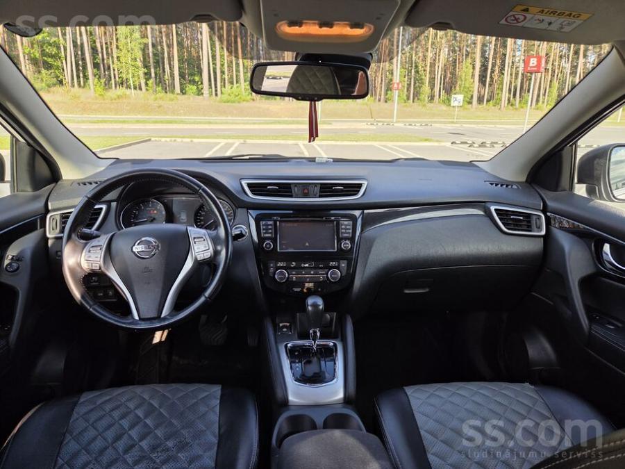 Balts Nissan Qashqai 2017 Rīga, ar dzinēja tilpumu 1.20 L un nobraukumu 148 tūkst. km par 10000 €, foto 6 vietnē AUTOMOTO.COM.LV