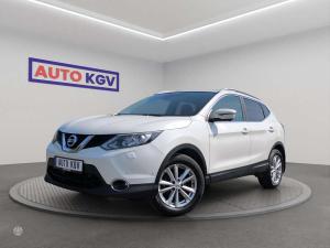 White Nissan Qashqai 2017 in Vilnius, with an engine capacity of 1.20 L and mileage of 76 thousand km for 11499 €, photo  on AUTOMOTO.COM.LV