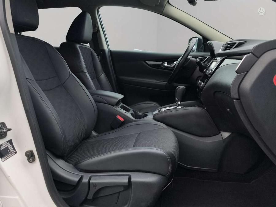 Balts Nissan Qashqai 2017 Viļņa, ar dzinēja tilpumu 1.20 L un nobraukumu 76 tūkst. km par 11499 €, foto 9 vietnē AUTOMOTO.COM.LV
