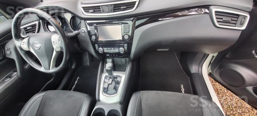 Balts Nissan Qashqai 2017 Rīga, ar dzinēja tilpumu 1.20 L un nobraukumu 179 tūkst. km par 8700 €, foto 14 vietnē AUTOMOTO.COM.LV