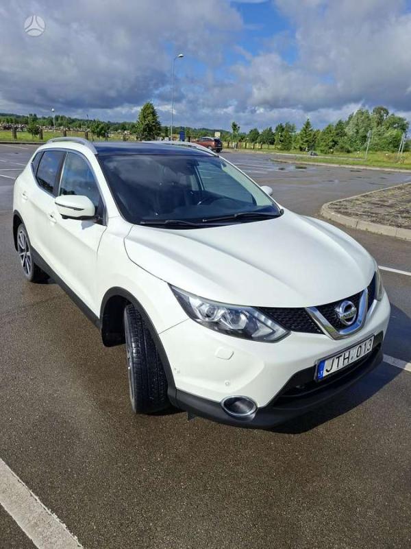 Balts Nissan Qashqai 2017 Klaipėda, ar dzinēja tilpumu 1.46 L un nobraukumu 147 tūkst. km par 12700 €, foto 1 vietnē AUTOMOTO.COM.LV