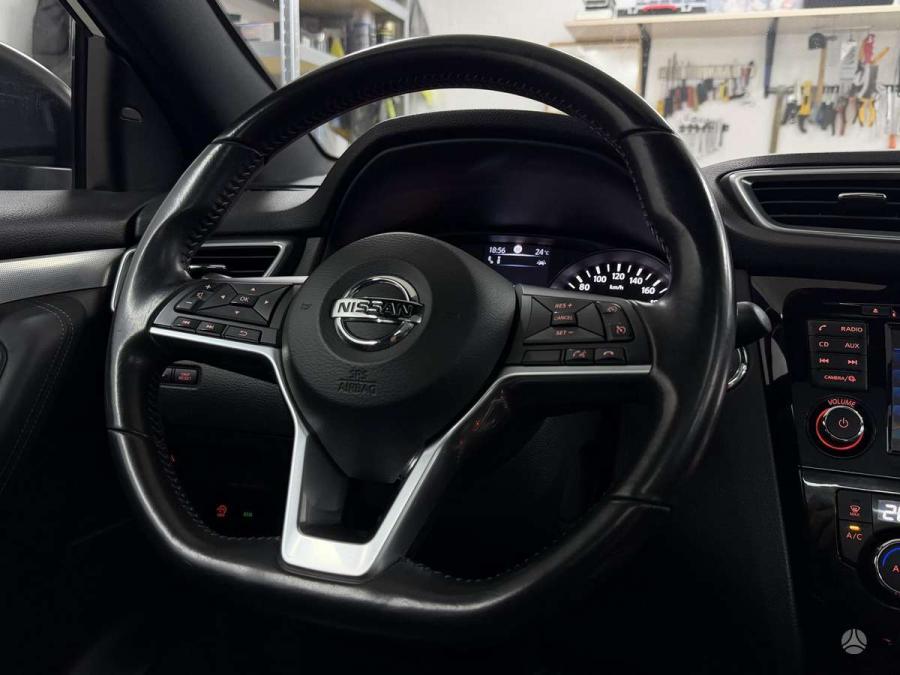 Balts Nissan Qashqai 2017 Kauņa, ar dzinēja tilpumu 1.60 L un nobraukumu 206 tūkst. km par 10200 €, foto 18 vietnē AUTOMOTO.COM.LV