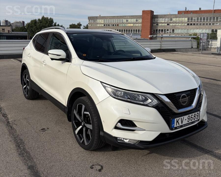 Balts Nissan Qashqai 2017 Rīga, ar dzinēja tilpumu 1.20 L un nobraukumu 84 tūkst. km par 13500 €, foto 1 vietnē AUTOMOTO.COM.LV