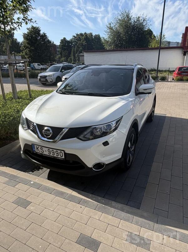 Balts Nissan Qashqai 2017 Rīga, ar dzinēja tilpumu 1.20 L un nobraukumu 132 tūkst. km par 9500 €, foto 2 vietnē AUTOMOTO.COM.LV