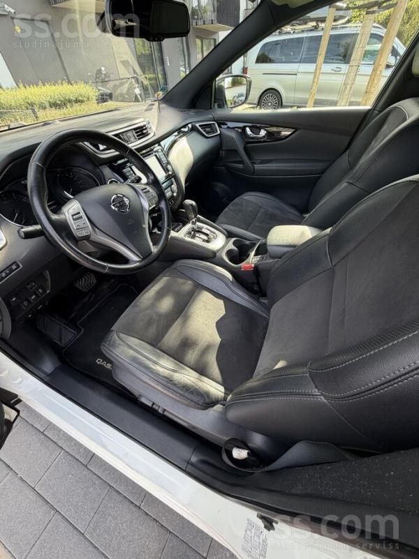 Balts Nissan Qashqai 2017 Rīga, ar dzinēja tilpumu 1.20 L un nobraukumu 132 tūkst. km par 9500 €, foto 7 vietnē AUTOMOTO.COM.LV